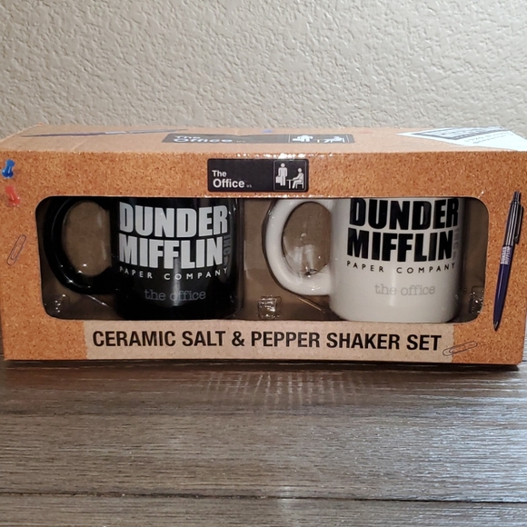 Kitchen | The Office Dunder Mifflin Salt Pepper Shakers | Poshmark